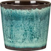 Scheurich Obal na květináč 870 průměr 15 cm x 14 cm Ocean Glaze