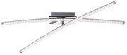 Leuchten Direkt 11292-17 - LED Přisazený lustr SIMON 2xLED/8W/230V lesklý chrom 11292-17