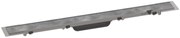 Hansgrohe RainDrain Rock - Lineární sprchový žlab 700, s roštem pro vložení dlažby, nerez 56030000