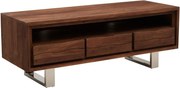 TV stolek z masivu akácie v tmavě přírodní barvě 140x52x50 cm Simla – Premier Housewares