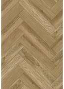 Mexen Manhattan vinylové panely rybí kostra 635 x 127 mm SPC 6,5 mm, podklad IPEX 1,5 mm, 4 V-spára, Dub