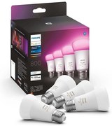 SADA 4x LED Stmívatelná žárovka Philips Hue WACA E27/6,5W/230V 2000-6500K