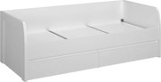 Postel 2S, 90x200 bílá, ERODIN Kondela 0000374482