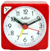 Adler RE03 červený - malý budíček s osvětlením