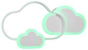 Bílé dětské svítidlo 52x25 cm Cloudy – Reality