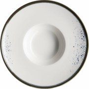 Mäser Gurmánský talíř Pintar White modré tečky 26 cm