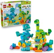 Lego duplo 10451 3 v 1: dinosauři na kolečkách 5702017816647