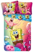 Jerry Fabrics Povlečení Spongebob - Spongebob | 140 x 200 cm / 70 x 90 cm