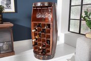 Regál na víno Winebar 97 cm hnědý