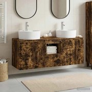 Sada koupelnových skříněk 3 ks Kouřový dub 49,5 x 44,5 x 65 cm 3405682