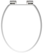 Eisl Sanitär WC prkénko MDF Soft Close White 80101
