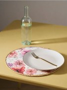 Sinsay - Pletené kulaté prostírání na stůl s květinovým vzorem - vícebarevná