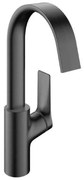 Hansgrohe Vivenis - Umyvadlová baterie s výpustí a otočným výtokem, EcoSmart, kartáčovaný černý chrom 75030340