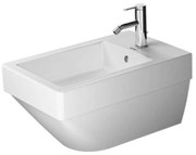 Duravit Vero Air - Závěsný bidet 370x570 mm, s přepadem, otvor pro baterii, WonderGliss, bílá 22741500001