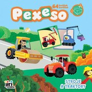 Jiri Models Pexeso v sešitu Stroje a traktory