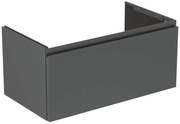 Ideal Standard Finesse - Umyvadlová skříňka, 80x44x38 cm, 1 zásuvka, matný antracit E3383Y2