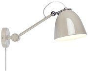 Markslöjd 108964 - Nástěnná lampa TILT 1xE27/60W/230V šedá