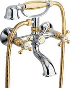 Reitano Rubinetteria Reitano Rubinetteria, ANTEA nástěnná vanová baterie kompletní, chrom/zlato, 3012