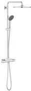 Grohe Vitalio Joy - Sprchový set 310 s termostatem na zeď a poličkou, 3 proudy, chrom 26401001