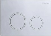 kielle Gemini New II - Ovládací tlačítko splachování, lesklý chrom 70230000