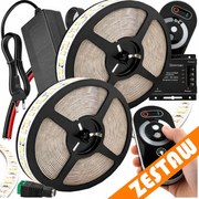 Sada LED pásků 12V 10m 48W - zdroj + ovladač
