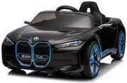 Dětské elektrické autíčko s dálkovým ovládáním BestBerg BBCC-20B – BMW i4 / nosnost 30 kg / Li-Ion baterie / černá