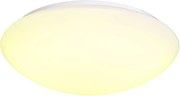LA 1002022 LIPSY 50 Dome, LED, venkovní nástěnné a stropní nástavbové svítidlo, bílá, IP44, 3000/4000K - BIG WHITE (SLV)