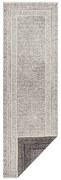 Černo-bílý venkovní běhoun Ragami Berlin, 80 x 250 cm