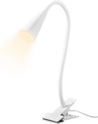 Livarno® Stolní LED lampa Freya (Led lampa se svorkou, bílá)