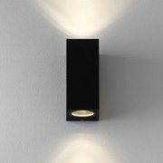 AST 1310004 Venkovní nástěnné svítidlo Chios 150 černá 2x6W LED GU10 IP44 (starý kód: AST 7128) - ASTRO Lighting