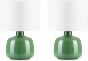 2x Stolní Lampa Stůl Noční Čtecí Ložnice Stivus Konsimo