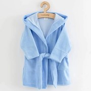 Dětský froté župan New Baby Comfortably blue velikost 116/122