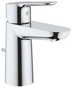 Grohe BauEdge - Umyvadlová baterie s výpustí, chrom 23328000