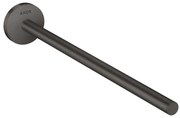Axor Universal Circular - Držák ručníku, délka 35 cm, kartáčovaný černý chrom 42826340