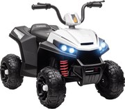 AIYAPLAY Elektrický čtyřkolový vůz pro děti 12V s 4-kolovým odpružením, MP3 přehrávačem, dětské vozidlo s předními světlomety, vpřed a vzad, pro děti