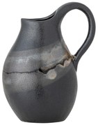Tmavě šedá váza z kameniny (výška 15 cm) Alvena – Bloomingville
