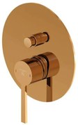Steinberg 260 - Baterie pod omítku pro 2 spotřebiče, růžové zlato 260 2103 3 RG