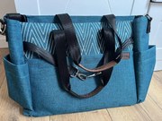 Kinder Hop Přebalovací taška na kočárek 2v1 Traveler Bag Ocean Turquoise