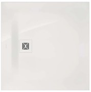 Duravit Sustano - Sprchová vanička, 90x90 cm, DuraSolid, lesklá bílá 720271730000000
