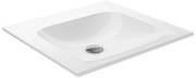 Keuco Plan - Umyvadlo 51x49 cm, bez přepadu, bez otvoru pro baterii, CleanPlus, bílá 32940315000