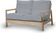 Potah na pohovku IKEA  Lillberg 2-místná nerozkládací barva šedá látka pletený vzor
