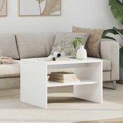 vidaXL Konferenční stolek 60 x 50 x 40 cm Kompozitní dřevo [8000275] Barva: Bílá