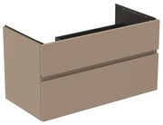 Ideal Standard Finesse - Umyvadlová skříňka 100x51x55 cm, 2 zásuvky, Matt Greige E3445UP