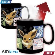 Hrnek Pokémon - Eevee 460 ml (měnící se motiv)