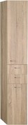 Aqualine Aqualine, ZOJA/KERAMIA FRESH skříňka vysoká s košem 35x184x29cm, levá, dub platin, 51232