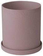 Růžový porcelánový květináč Blomus Nona