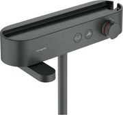 Hansgrohe ShowerTablet Select - Termostatická vanová baterie, kartáčovaný černý chrom 24340340