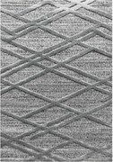 Breno Kusový koberec PISA 4706 Grey, 140x200 cm, Šedá