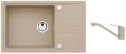 Alveus - Set dřezu Intermezzo 130 a baterie Clara, beige SETA25861