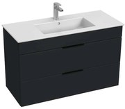 Jika Cube - Skříňka s umyvadlem 100x43x61 cm, matný antracit H4536521763521